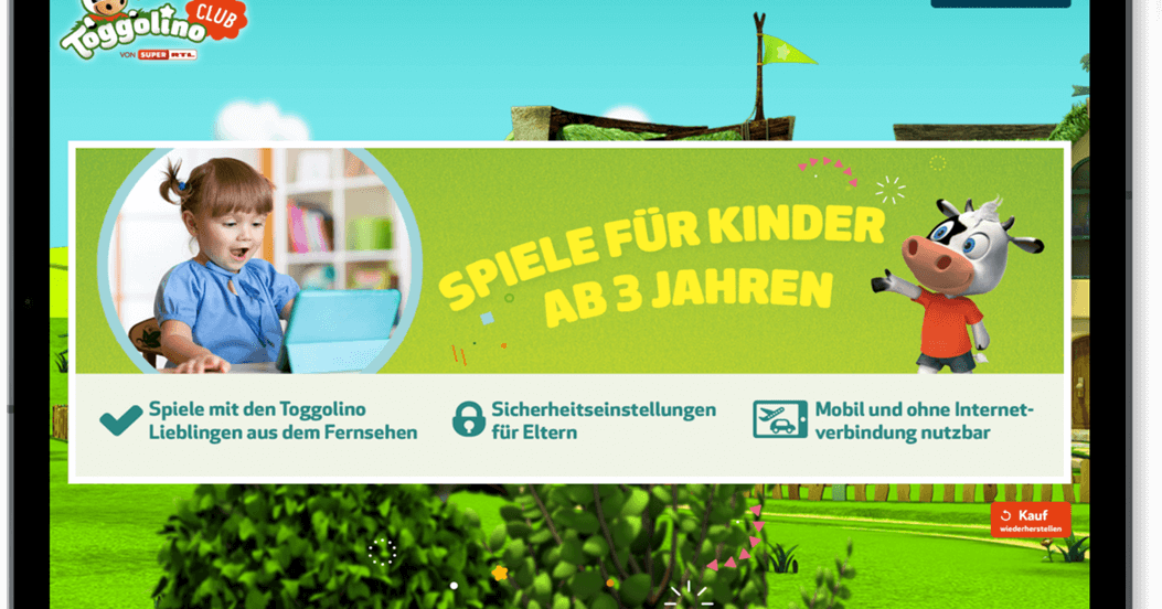 Toggolino Lernplattform Relaunch: Case Study SUPER RTL | Neofonie
